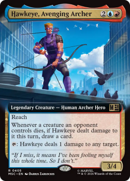 Hawkeye, Avenging Archer - Magic card (77641) | Playin