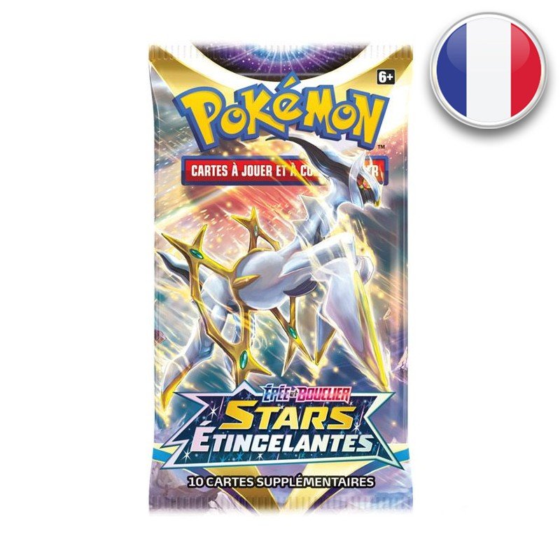 Booster Épée et Bouclier : Stars Étincelantes - Pokémon FR - Booster ...